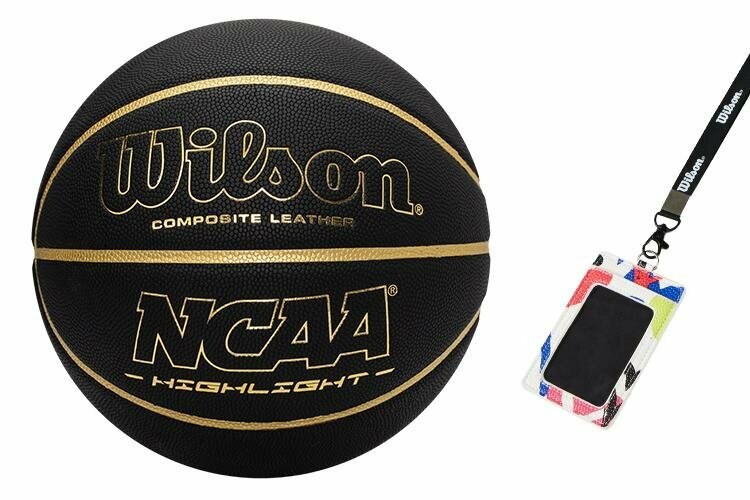Баскетбольный мяч для тренировок унисекс Wilson NCAA Collection WTB067519IB07CN, CN, PU черный, Size 7
