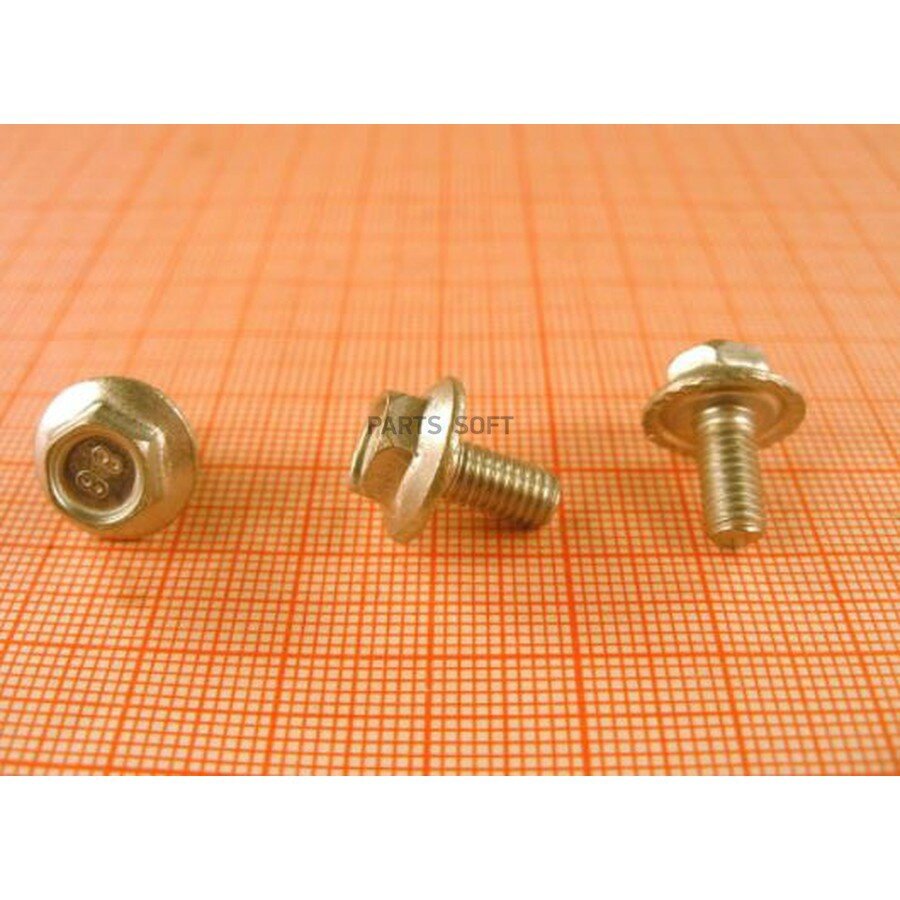 Болт М5х10 желобка двери для а/м ВАЗ 2101 (с буртиком) белзан 00001-0038331-218 | цена за 1 шт