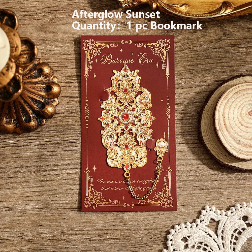 Закладка Afterglow Sunset в стиле барокко