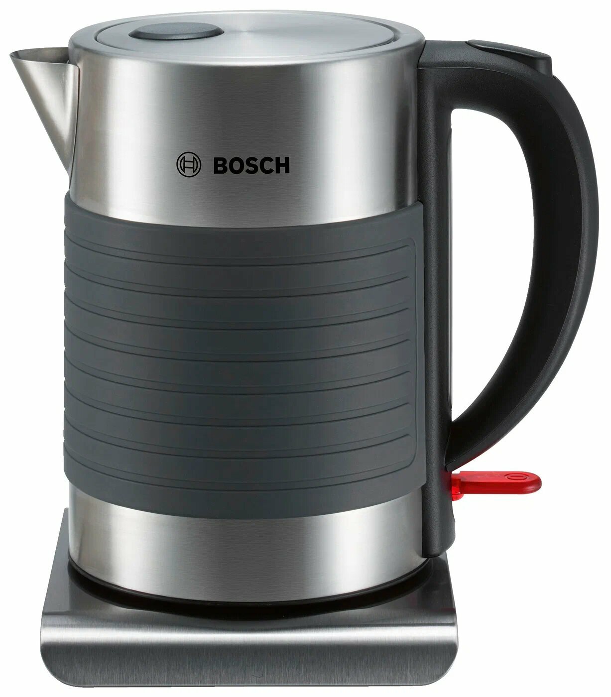 Электрический чайник BOSCH TWK7S05, 2200 Вт, 1.7 л, серебристый 00-00004679