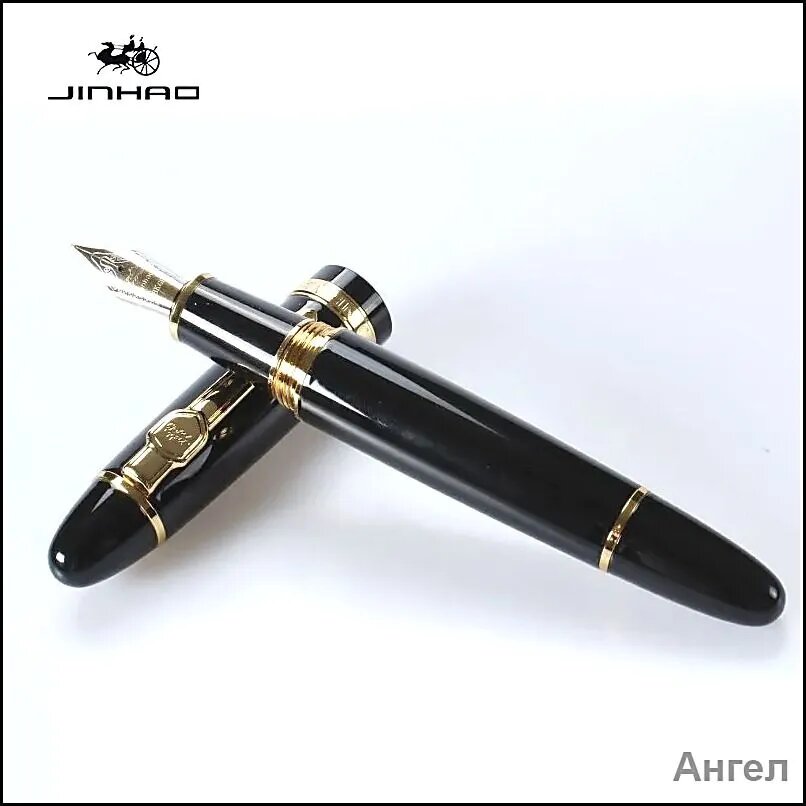 (1 штука) Перьевая ручка Jinhao 159 средней и тонкой работы, черная