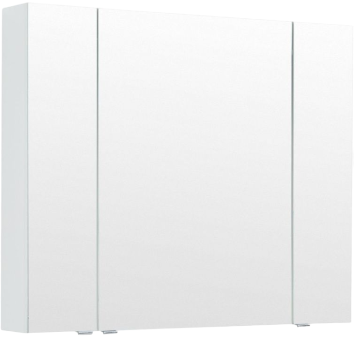 Зеркало-шкаф Aquanet Алвита 100 белое матовое