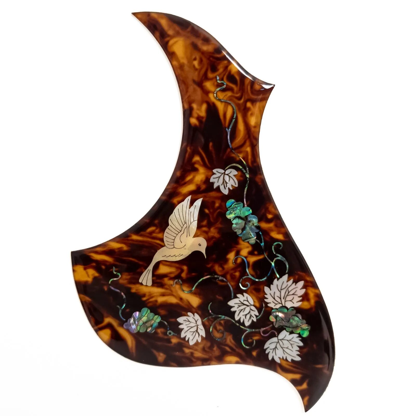 Накладка для гитары палисандр, морское ушко