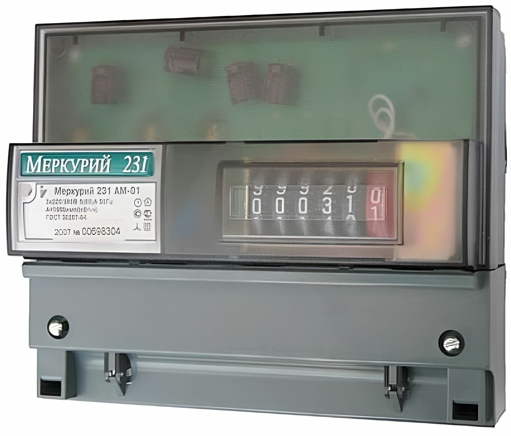 Счетчик электроэнергии трехфазный Меркурий 231 АМ-01 Инкотекс 5-60А,1 класс точности, однотарифный