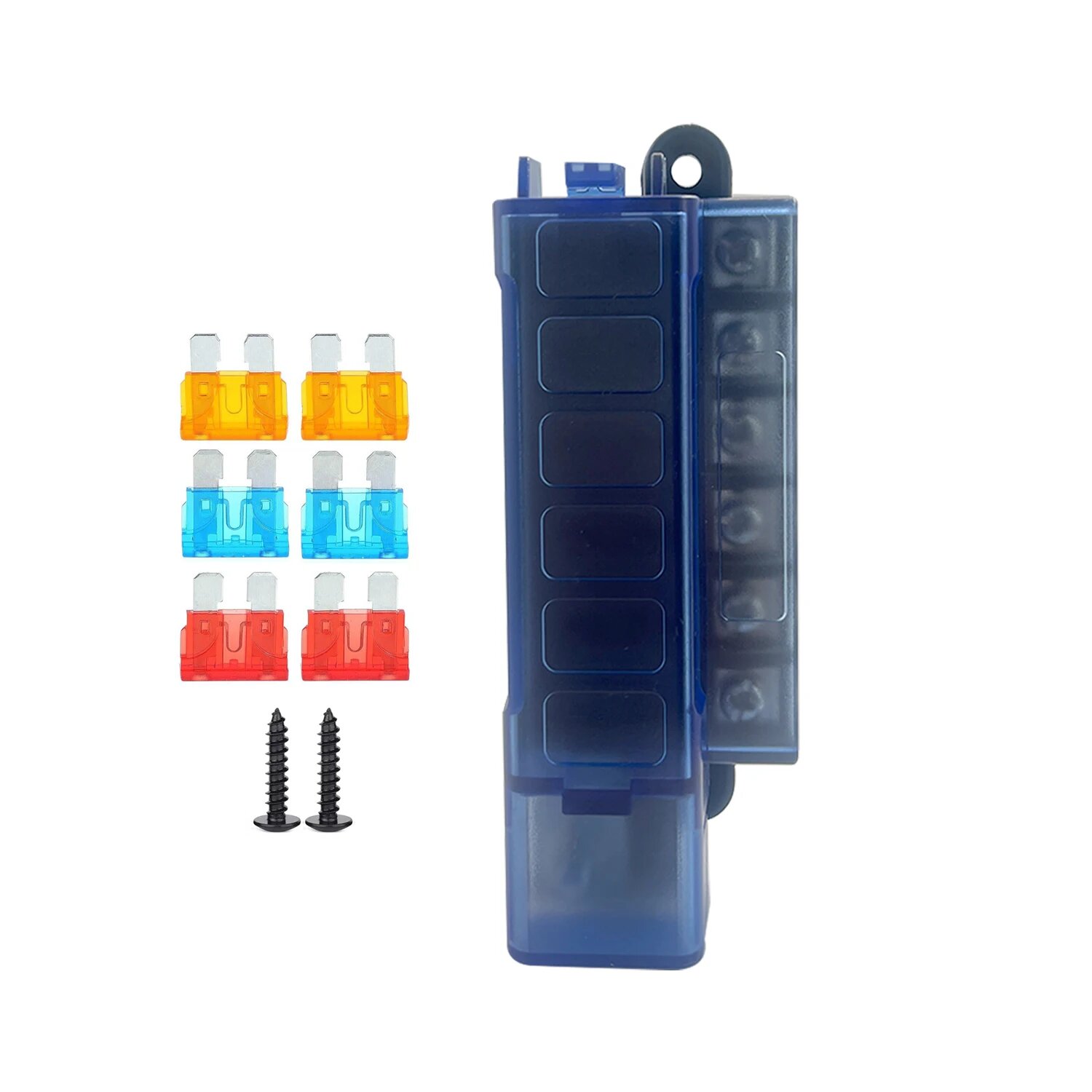 Блок предохранителей цепи 4/6/8 способов # 5045 ST Блок предохранителей с крышкой для 6 way