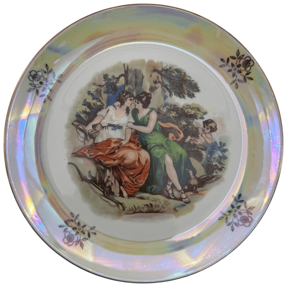 Тарелка десертная "Мадонна", 19 см, фарфор, 1970-1990 гг, Kahla, ГДР