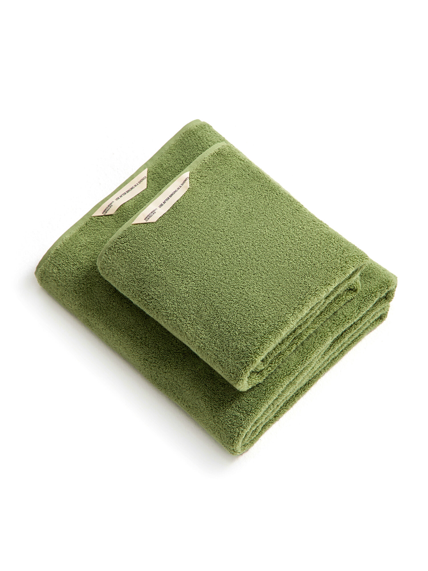 Полотенце махровое MORФEUS (морфеус), 100% хлопок - Авокадо - 50x90