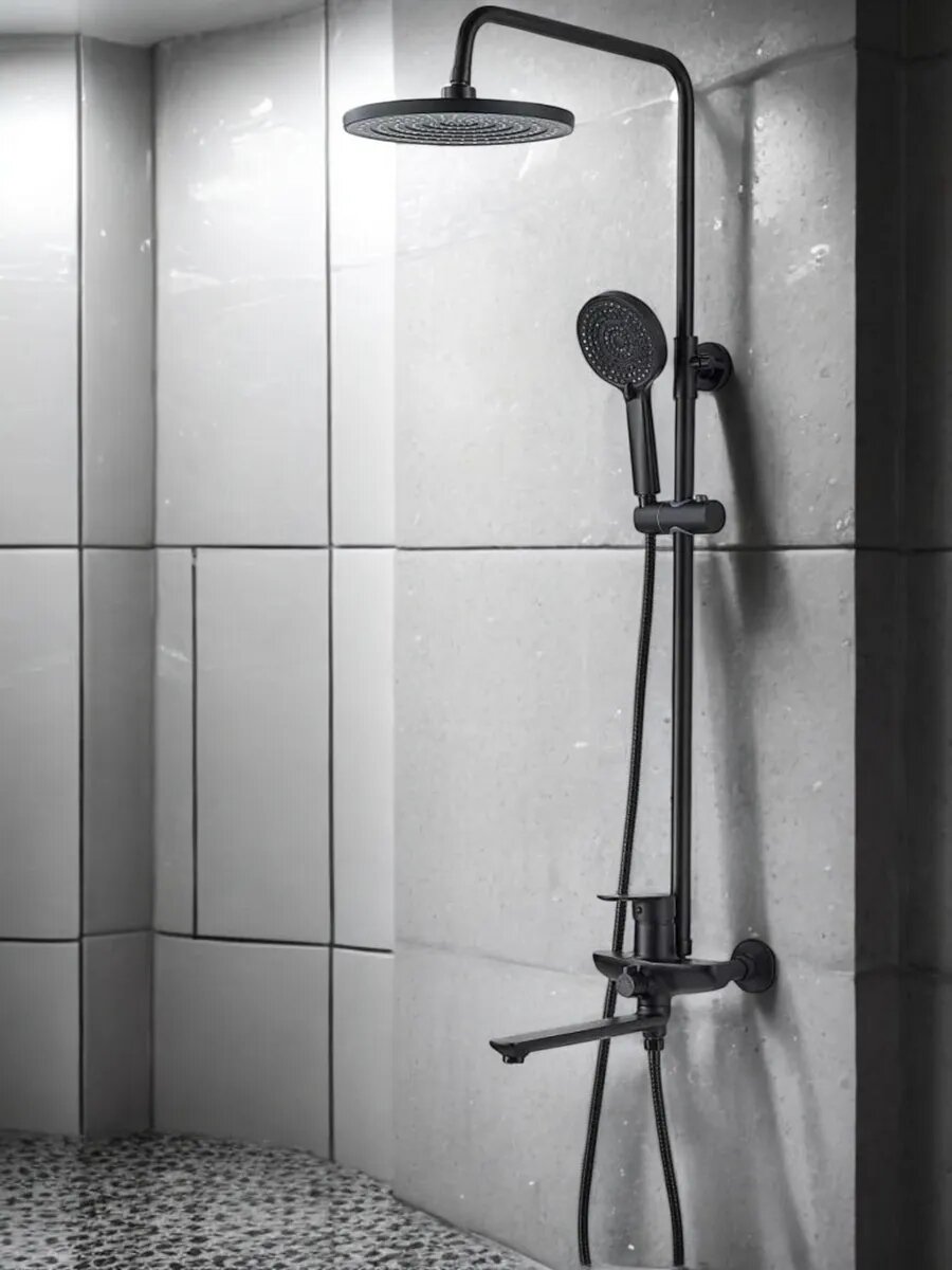 Душевая система с тропическим душем