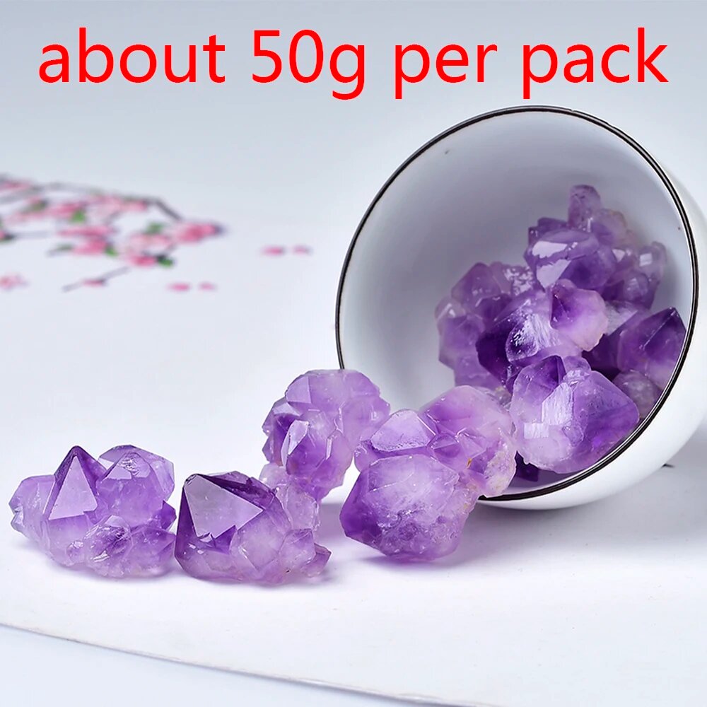 Высокое качество аметиста кластер натуральный кристалл необработанный камень аметист цветочное украшение уникальный подарок на день рождения домашний декор сцены