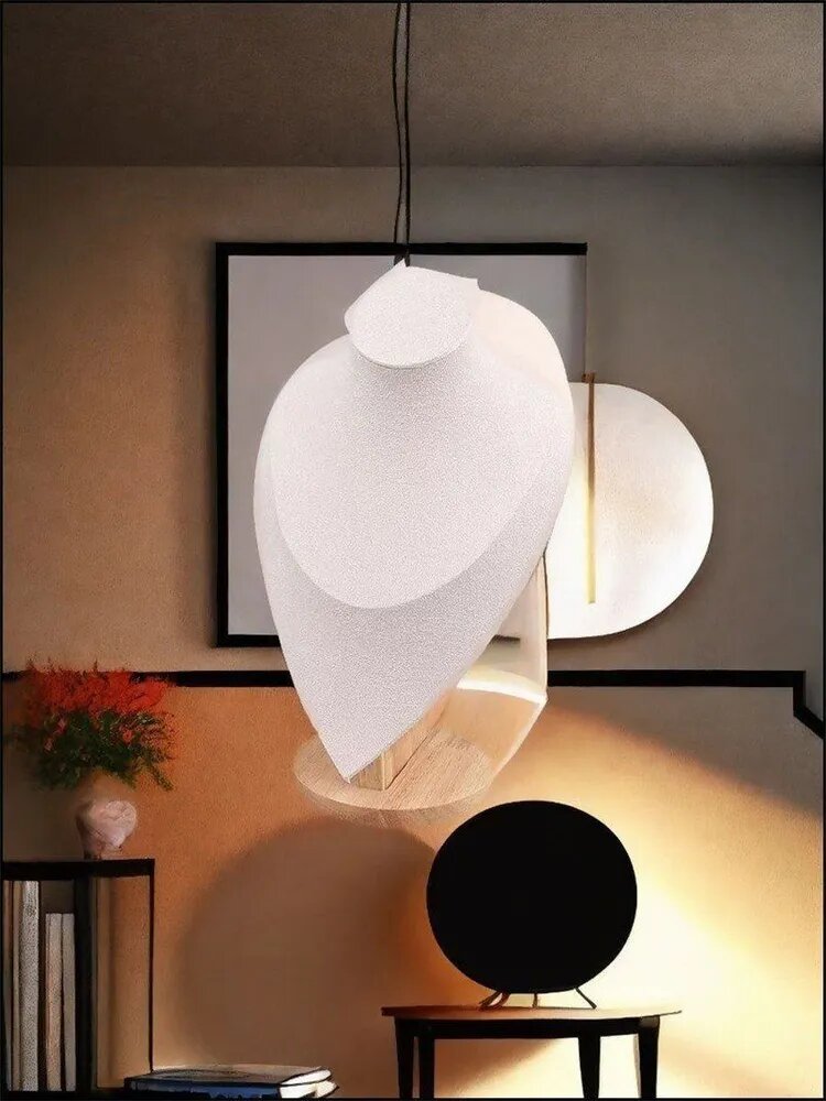 Треугольный бюст для украшений h25 бестселлер - манекен для демонстрации ожерелий, белый