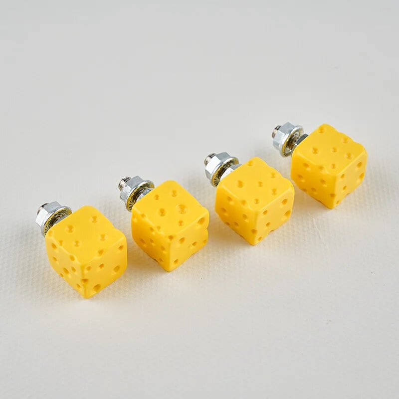 Винты для номерного знака в форме сыра, универсальные монтажные болты для автомобиля и 4pcs