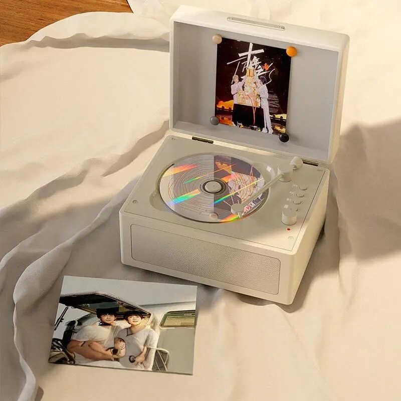 Ретро CD-плеер D200 домашний CD-плеер аудиофильского класса. Стильный дизайн.