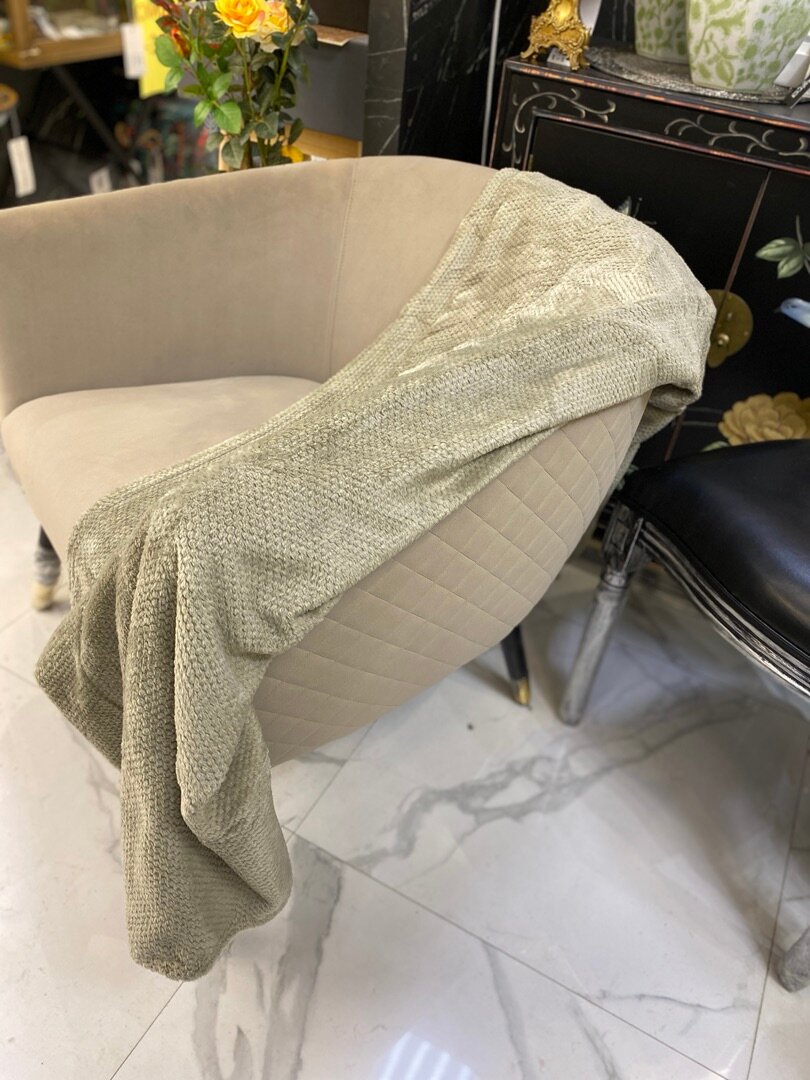 Плед Снагл серо-коричневый Casaentera 130х170 см CE03-57044