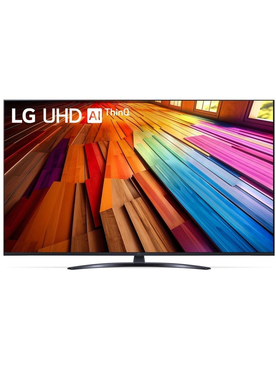 Телевизор LG 50UT81006LA. ARUG 50" LED, 4K Ultra HD, черный, смарт ТВ, WebOS