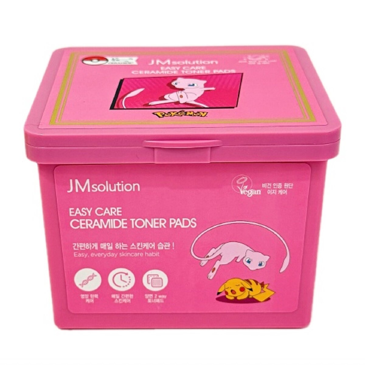 JMsolution Питательные тонер-пэды с церамидами (70шт)Toner Pad Easy Care Ceramide