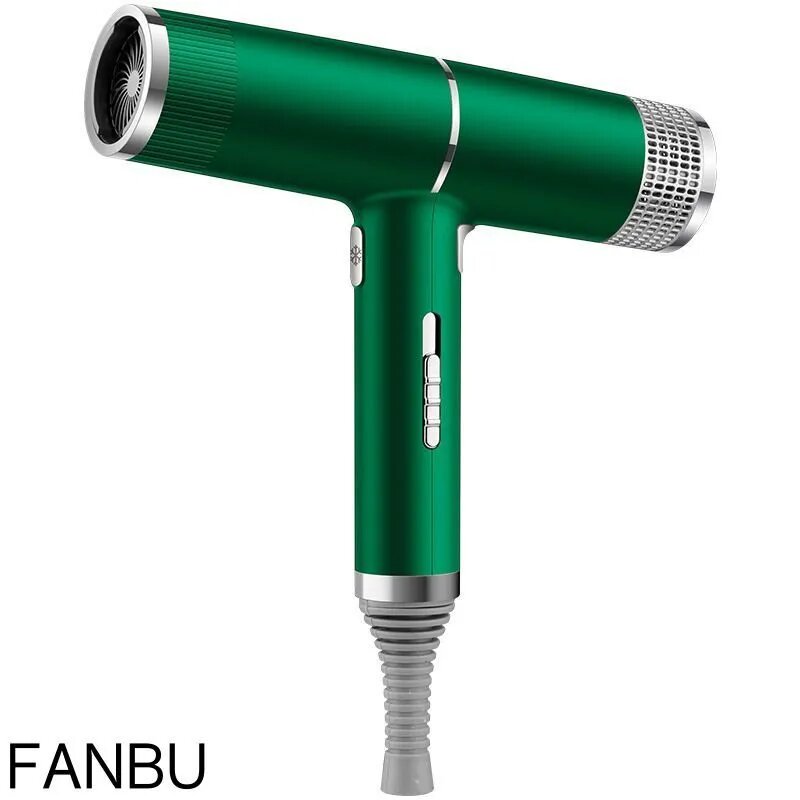 Фен для волос F582 1500 Вт, скоростей 3, кол-во насадок 1, зеленый