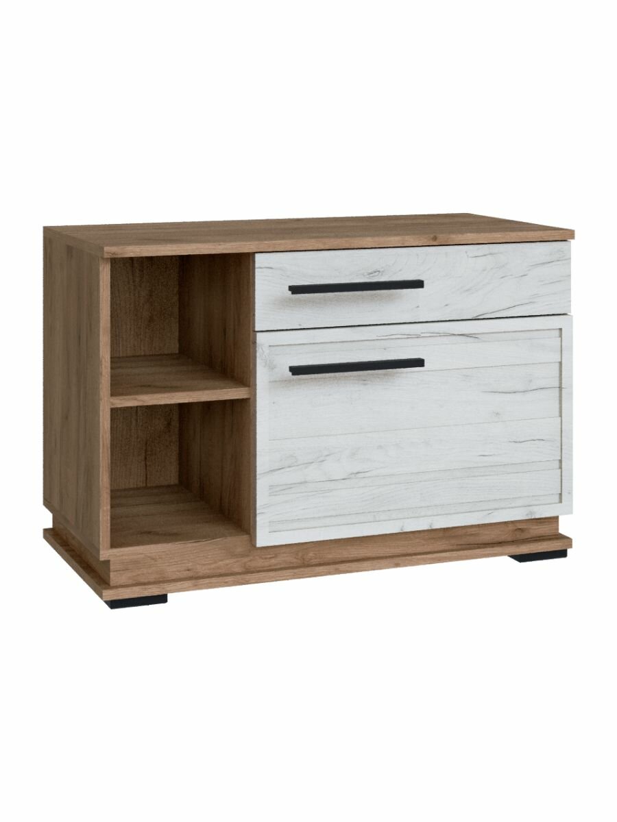 Домани тумба Модена МТ-31 800х550х405, Дуб крафт табачный/Дуб крафт белый/Венге