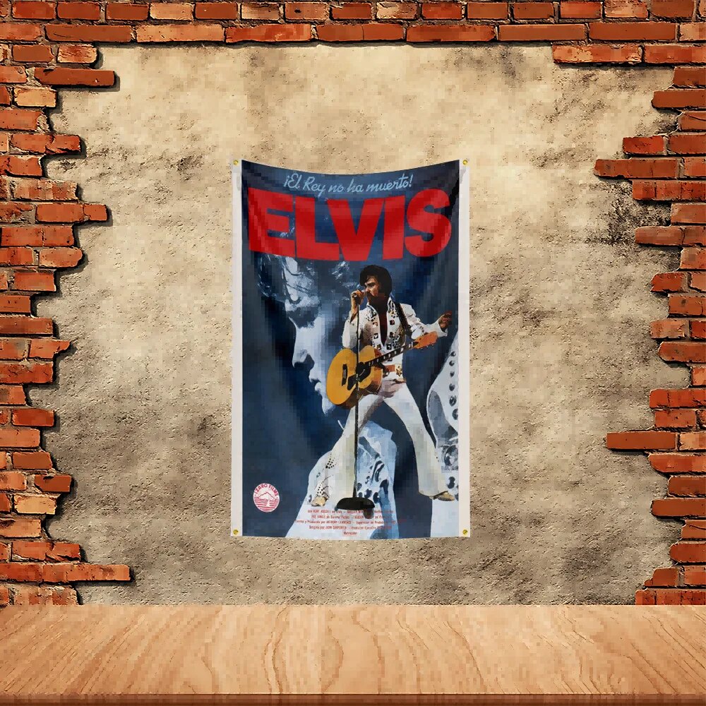 Флаг Элвиса 90x150 ft полиэстер 90 x 150cm, ZH6217