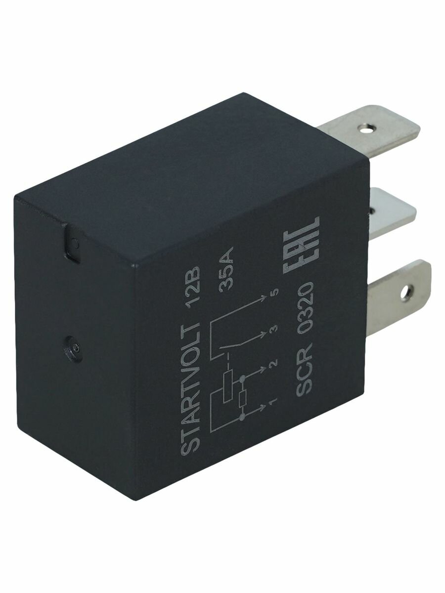 Реле 4 контакта, 12V, 35A, StartVolt SCR 0320 для Лада Vesta