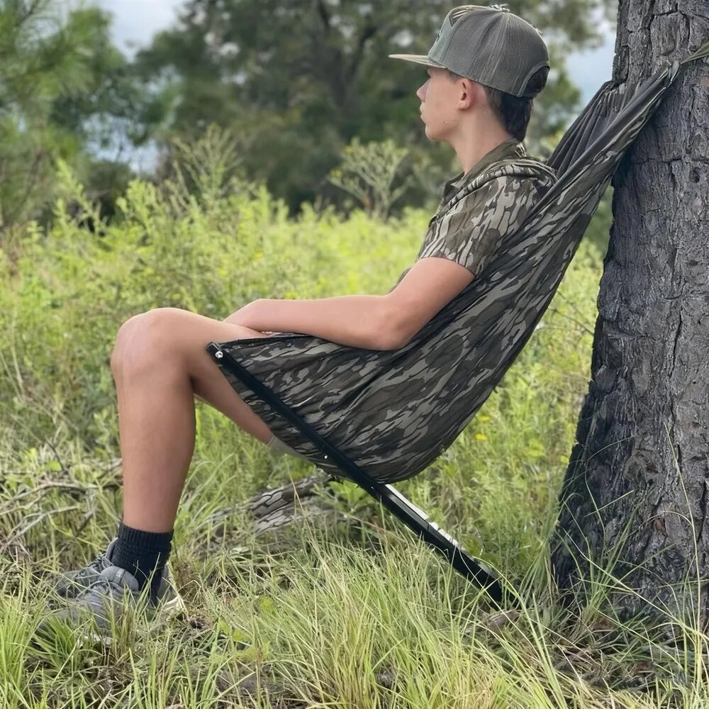 Засидка для охоты сидячая темно-зеленого цвета 44 см Китай