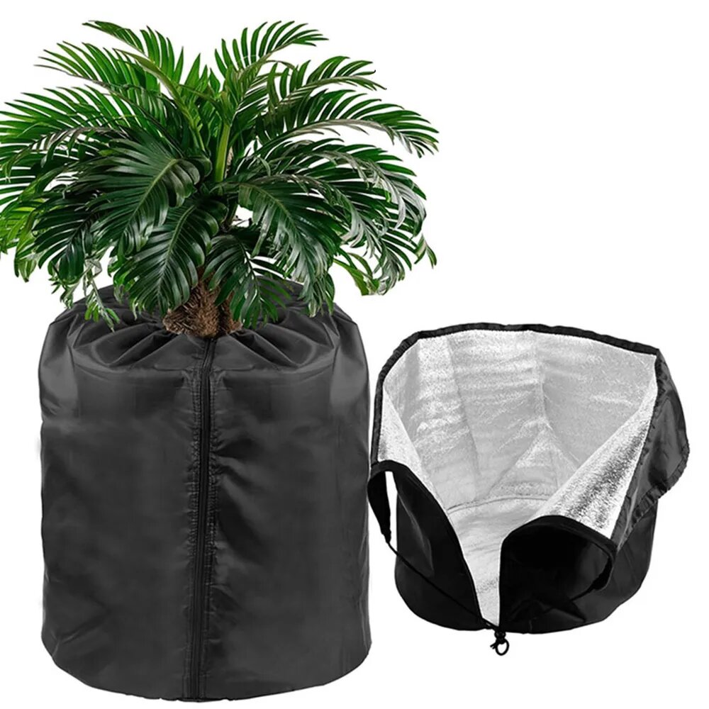 Чехол на теплицу, парник x5 м, 1 шт. Черный чехол для защиты растений от мороза и влаги