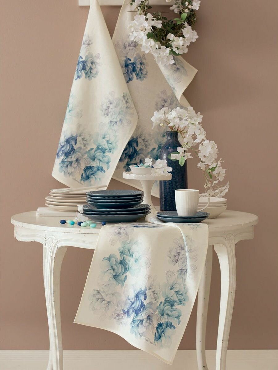 Полотенце Blumarine home collection AnnaBella кухонное льняное