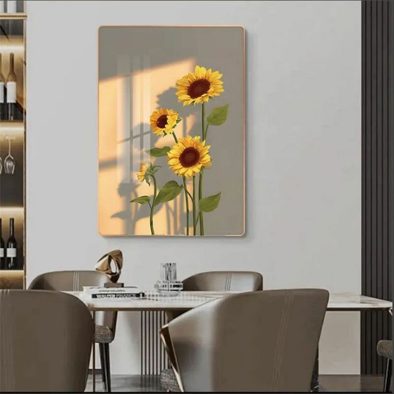 Стильная панель-невидимка для электрощита 50x70 см Алюминиевая рама Бесследный монтаж