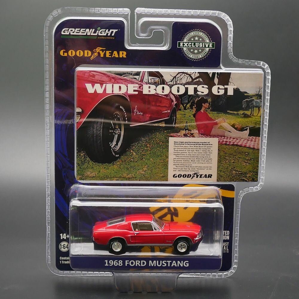 Модели автомобилей Greenlight 1:64 из литого под давлением металла: Ford, Dodge, Plymouth Ram, AMC