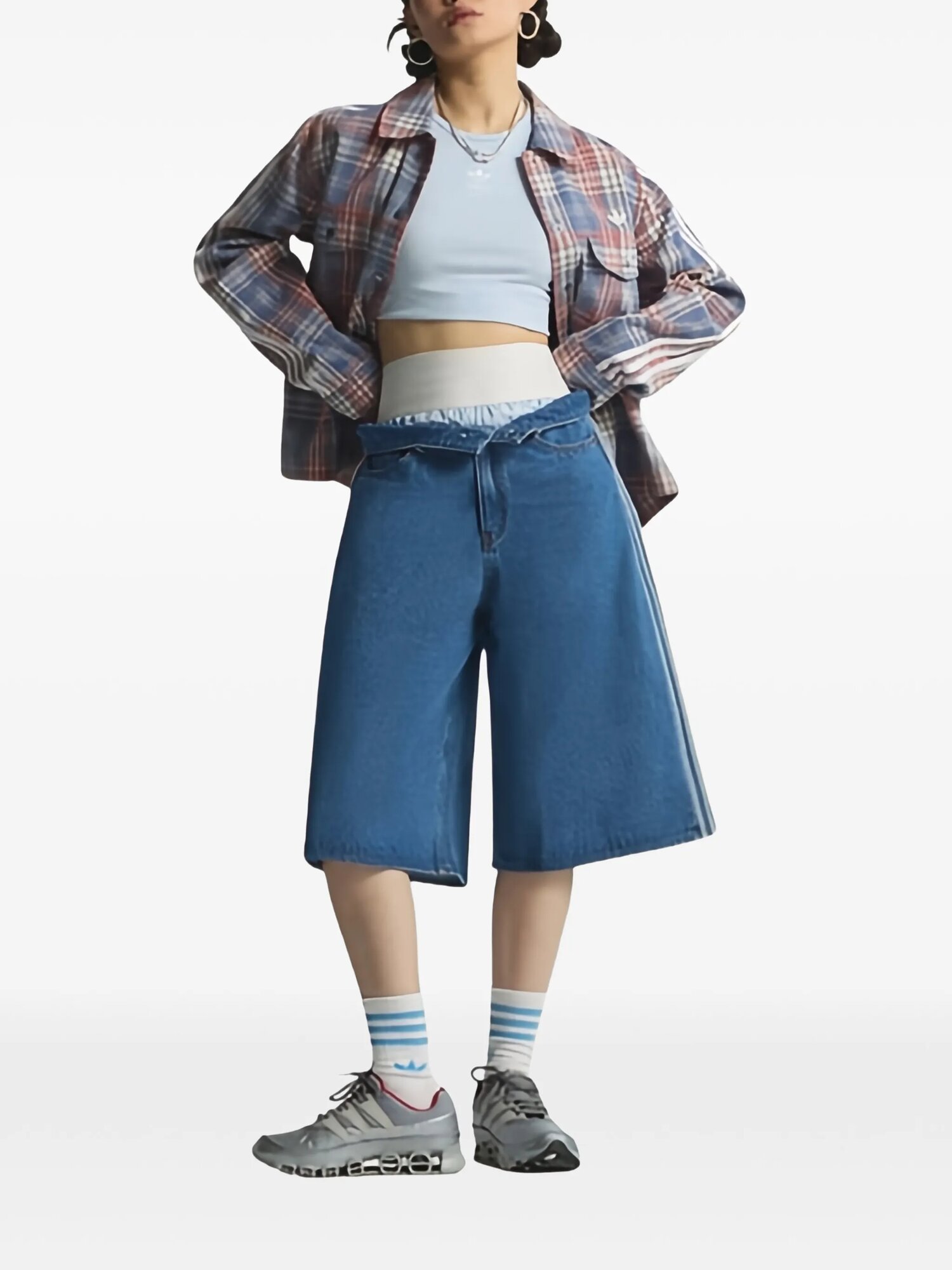 Шорты adidas Firebird, размер S, blue — фото 1