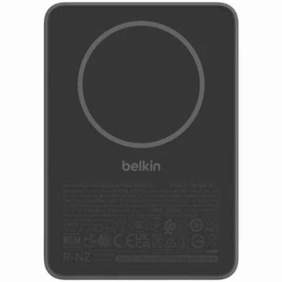 Внешний аккумулятор Belkin BoostСharge Magnetic 5000mAh, черный