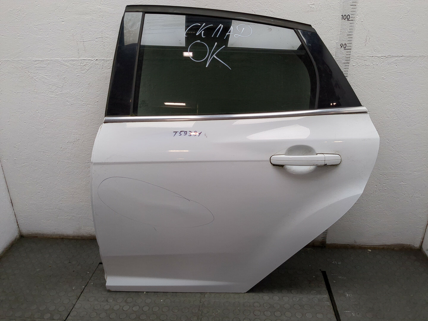 Дверь боковая (легковая) левая задняя Ford Focus 3 Б/У