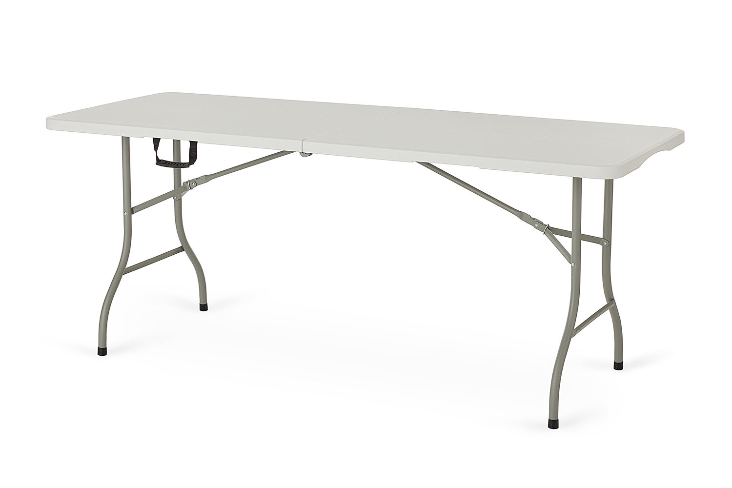 Стол обеденный садовый Lancaster 27002CS-180, 180x74x70 см, тёмно-серый, белый