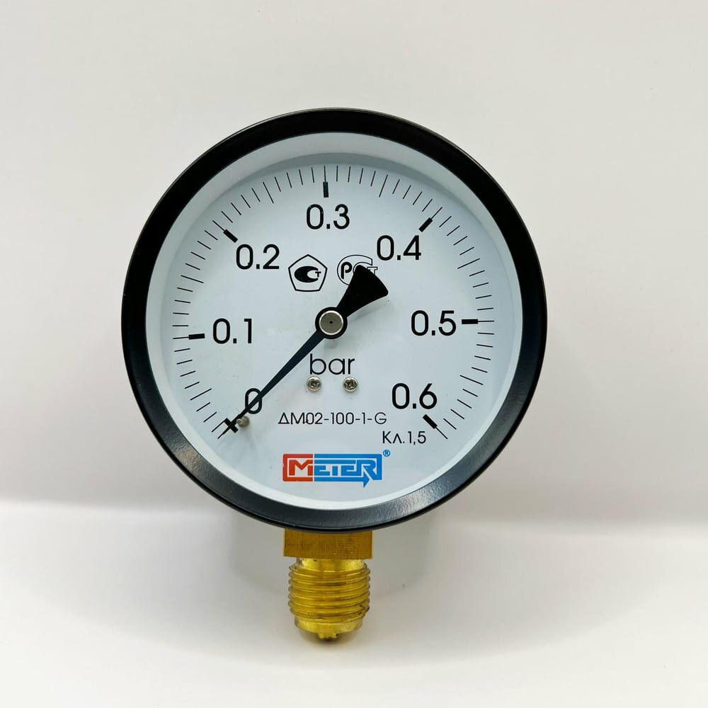 Манометр метер ДМ 02-100-1-G