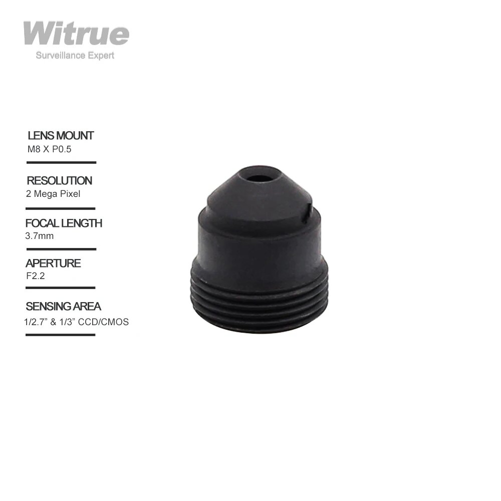 Объектив Witrue 3,7 мм для мини-камер