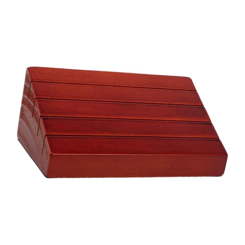 Деревянный Держатель Для Игральных Карт Сиденья Для Настольной Игры В Покер Держатель Для Игральных Карт Подставка Для Колоды Лоток для Хранения Карт