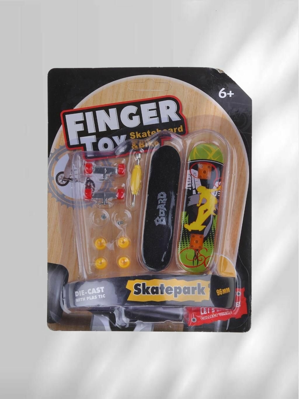 Мини-скейтборд для пальцев, - F