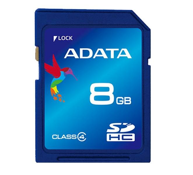 Карта памяти ADATA для видеорегистратора, SD-карта 4 ГБ/8 ГБ, флеш-память Официальная стандартная конфигурация_4G