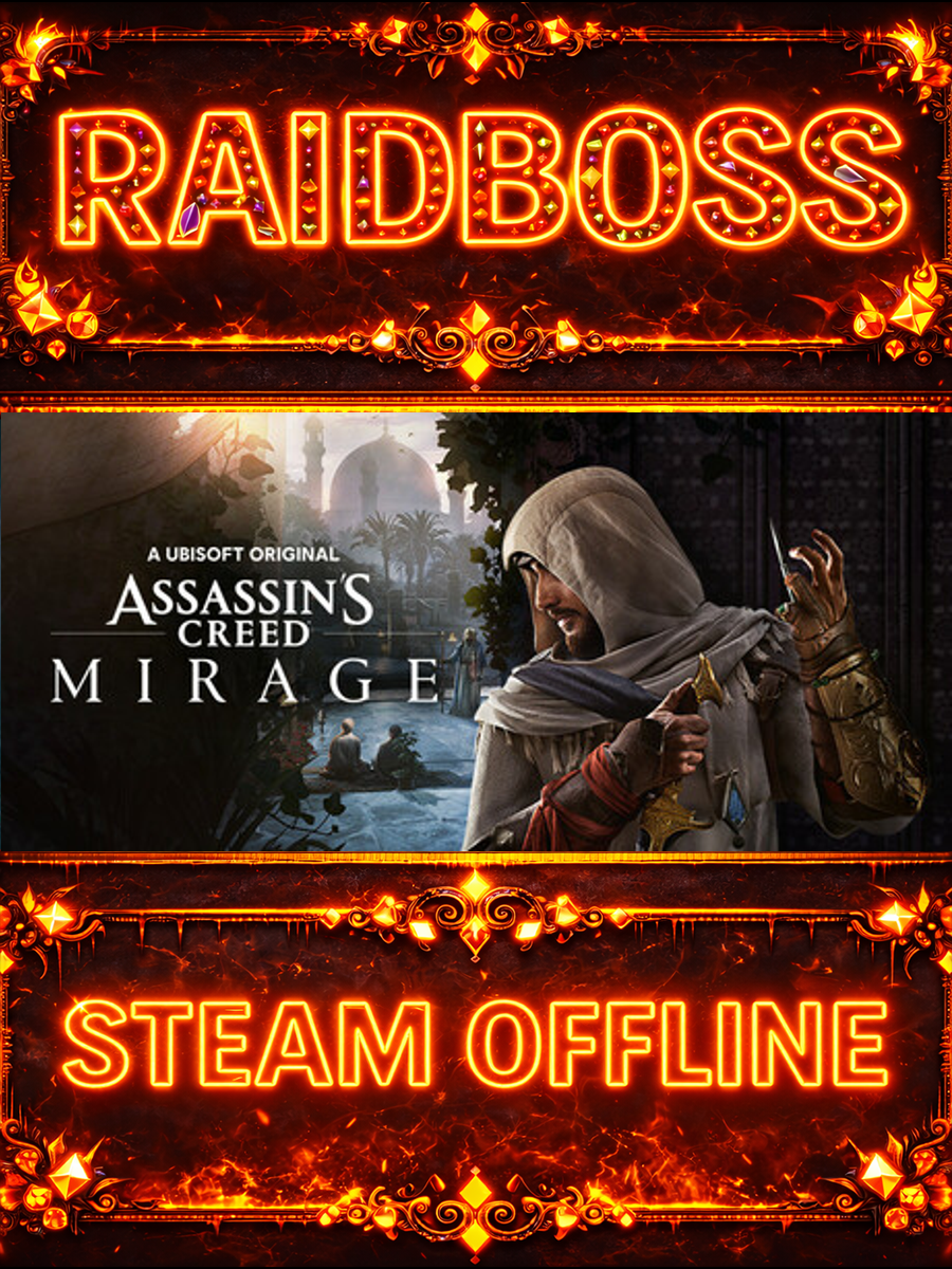 ASSASSIN’S CREED MIRAGE MASTER ASSASSIN EDITION + ВСЕ части И дополнения игра на аккаунте для ПК с OFF активацией для Steam (PC) РФ + СНГ