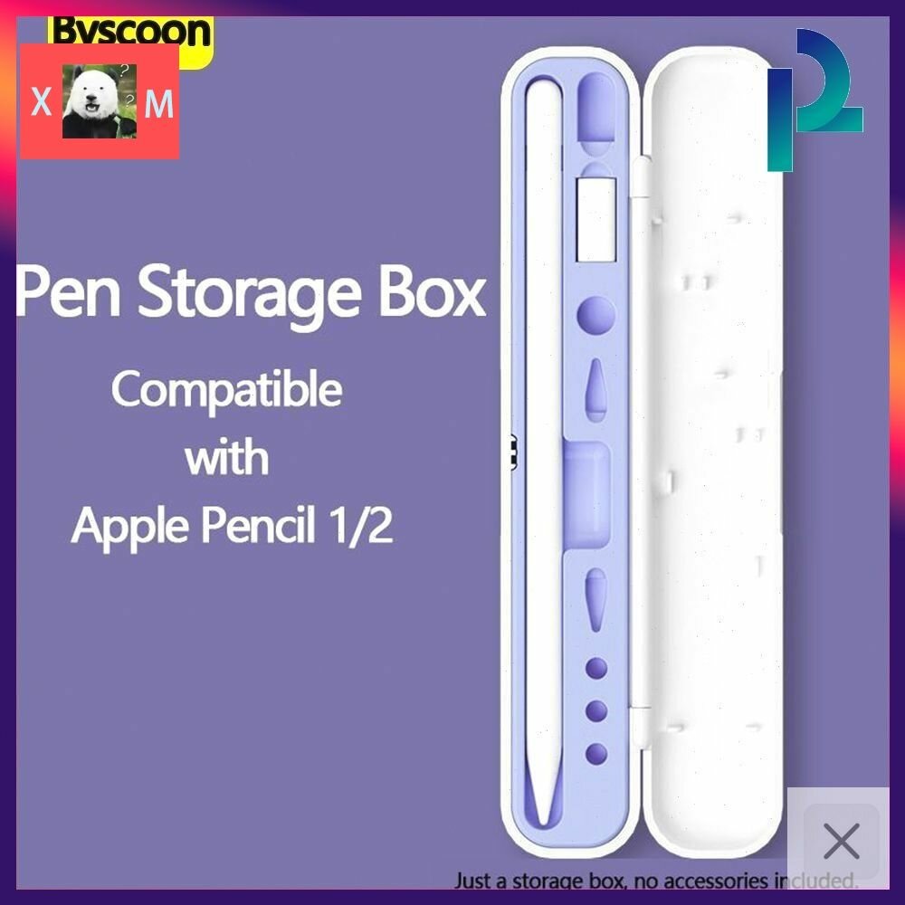 Коробка для хранения Apple Pencil 2-го/1-го поколения, аксессуар для iPad Pencil, кабель для зарядки, защитный чехол для стилуса