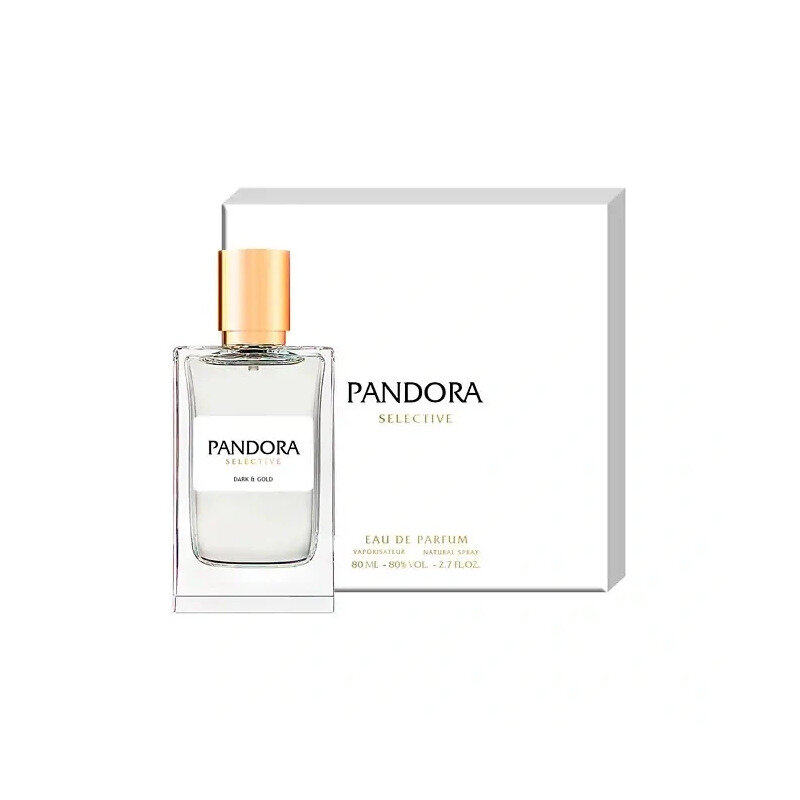 Парфюмерная вода для женщин Pandora Selective Dark And Gold 80 мл / Духи Пандора Селектив Темный И Золото