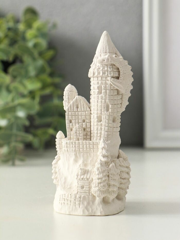 Фигурка гипс Замок , 12 6 см