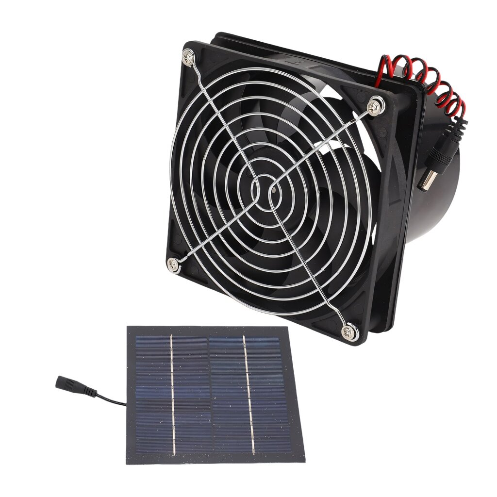Контроллер Солнечной Энергии для Вытяжки Воздуха с питанием от Солнечной Панели мощностью 50 Вт