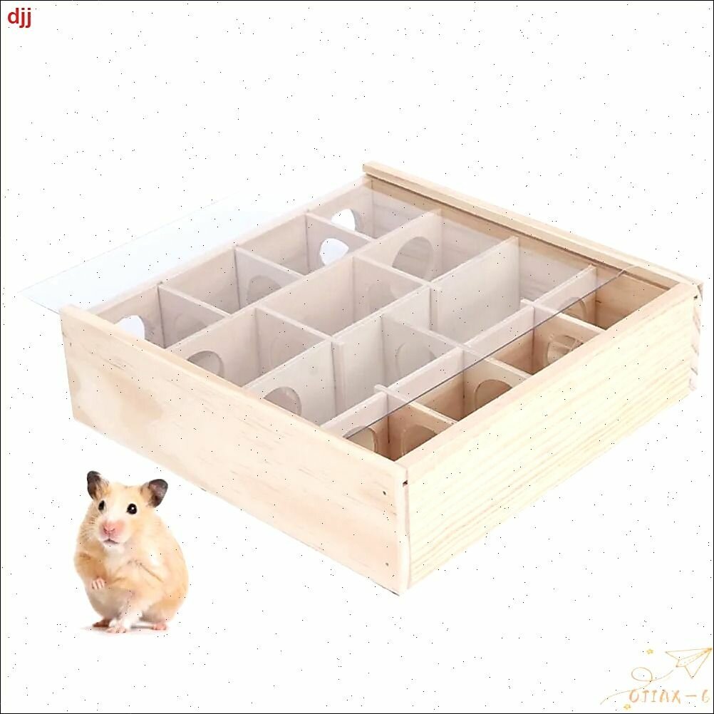 Игрушка-лабиринт для мелких животных, интересная и безопасная, для хомяков