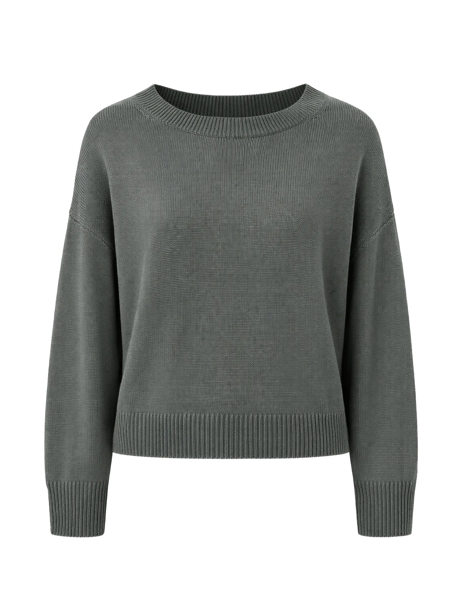 Свитер Ribbed crew-neck sweater