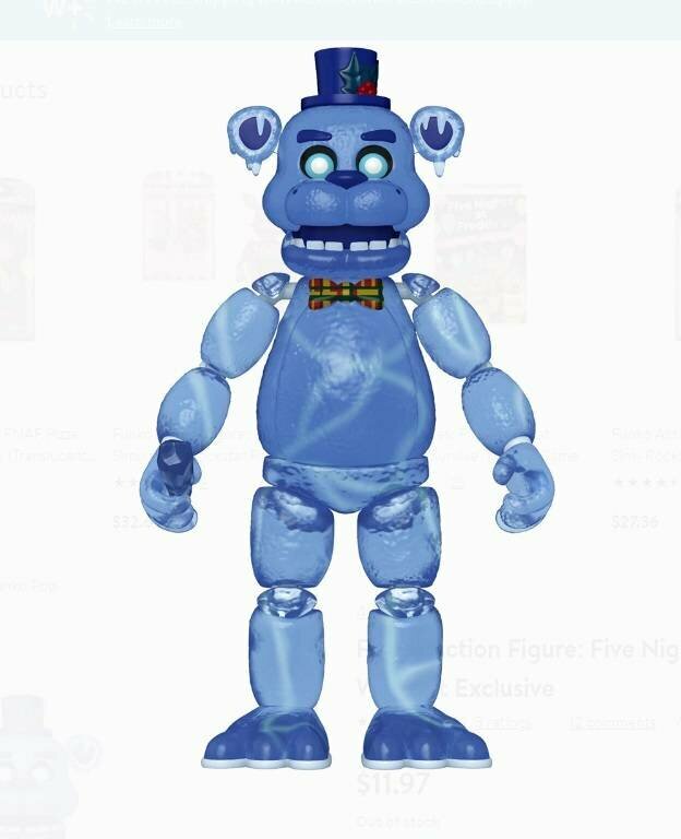 Коллекционная Фигурка Фредди Фростбер (Freddy Frostbear)Пять ночей у Фредди-Five Nights at Freddy's