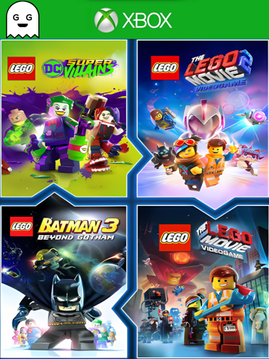 Игра The LEGO Games Bundle (4в1), цифровой ключ для Xbox One/Series X|S, Русский язык, Аргентина