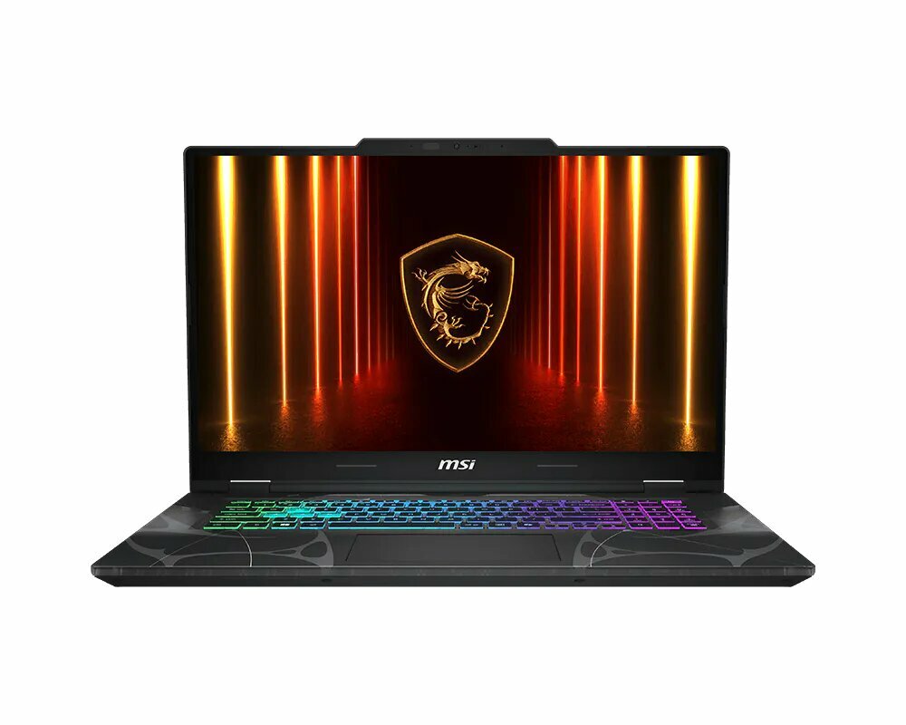 Ноутбук MSI Cyborg 17 B2RWEKG-280XRU Intel Core 5 210H/16Gb/SSD1Tb/RTX5050 8Gb (45W)/17.3"/IPS/FHD/1920x1080/144Hz/NoOS/Translucent Black/2.5kg (9S7-17U332-280)