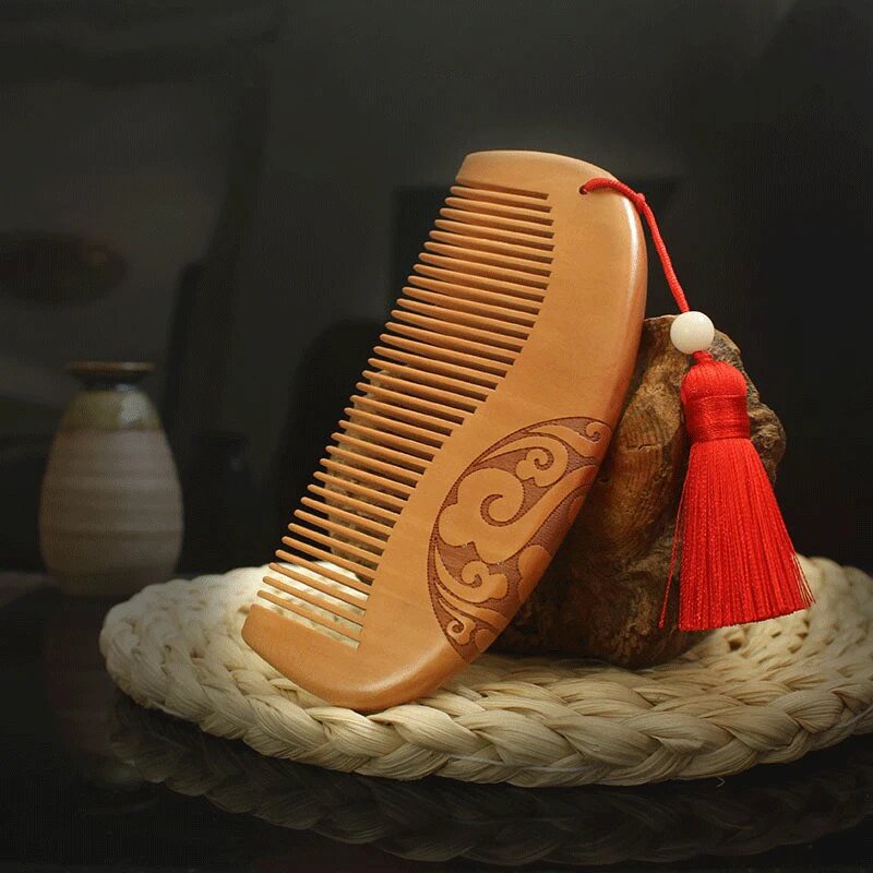 Деревянная расческа Type 5