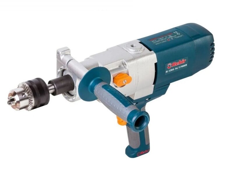 Дрель электрическая Rebir IE 1205-16/1700 ЕR, с доп. рукояткой