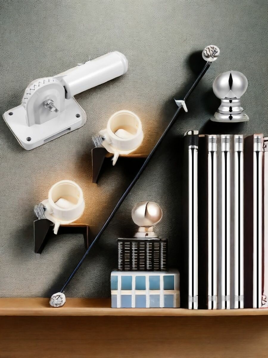 Набор Отдельных Флагштоков С Регулируемой Высотой 180.00X2.50X2.50CM Подходит Для Всех Типов Флагов И Условий